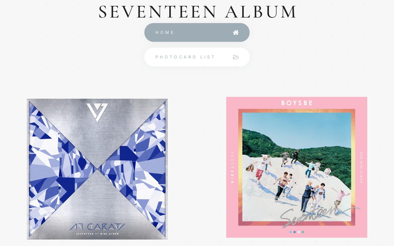 Seventeen Album